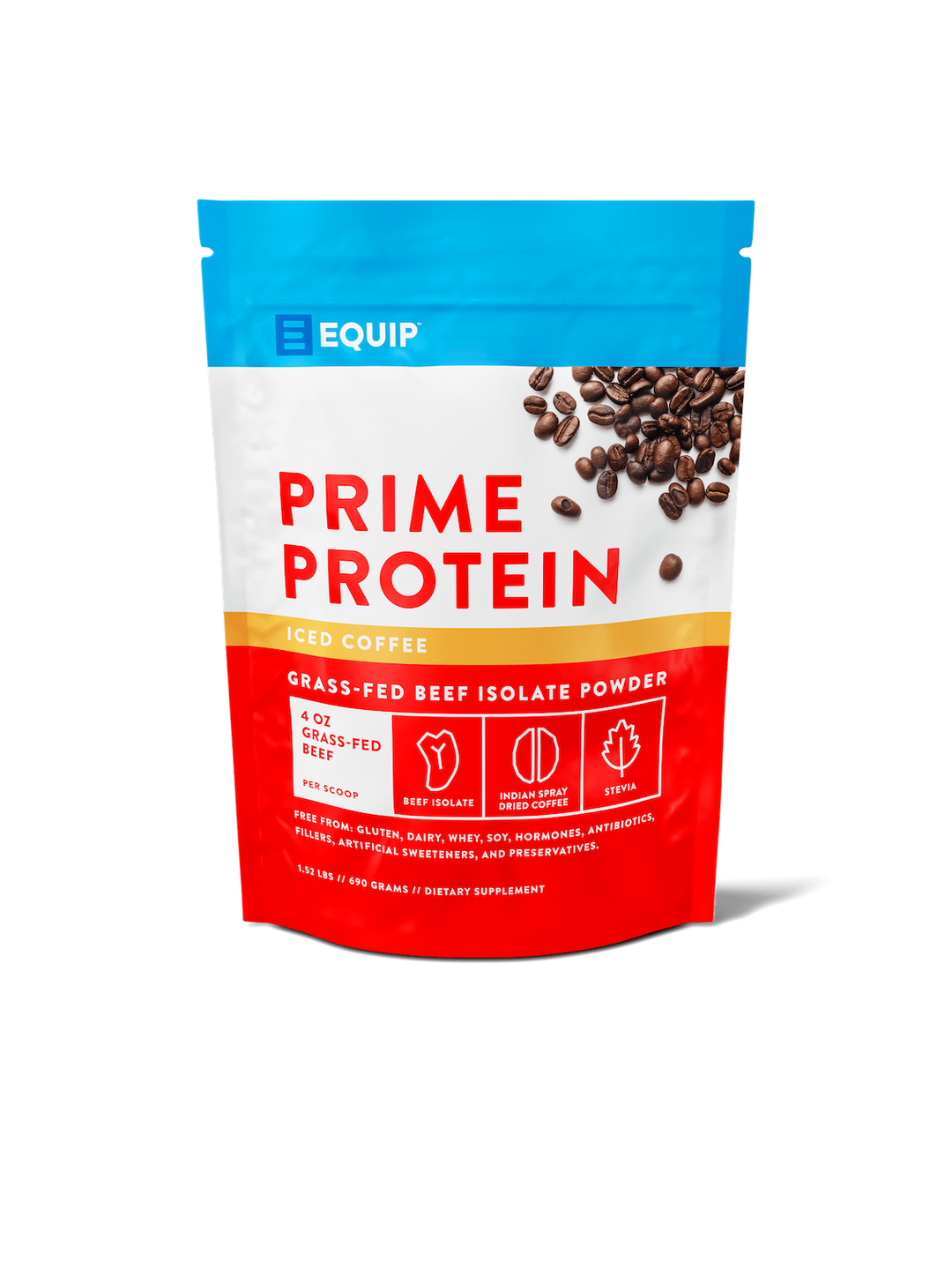 Equip - Prime Protein Unflavoured Pure protein, not junk. | Buy Supplements